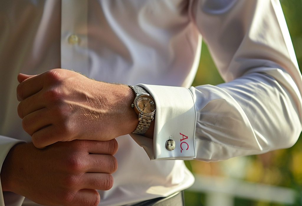Monogram Rules | Embroidered Initials On Men's Dress Shirts