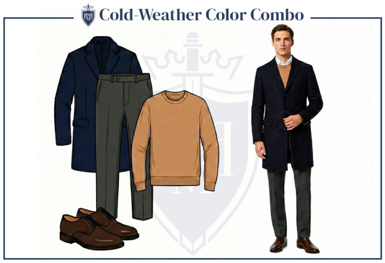 Cold-Weather Color Combos That Look Sharp: Navy, Camel, Charcoal, Forest